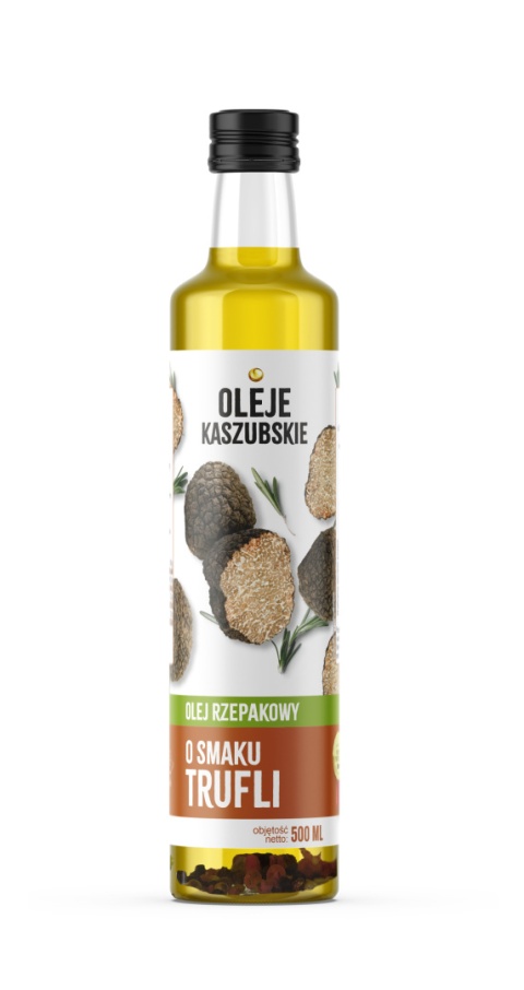 Olej Kaszubski rzepakowy rafinowany trufla 500ml > ACS sp z o.o.